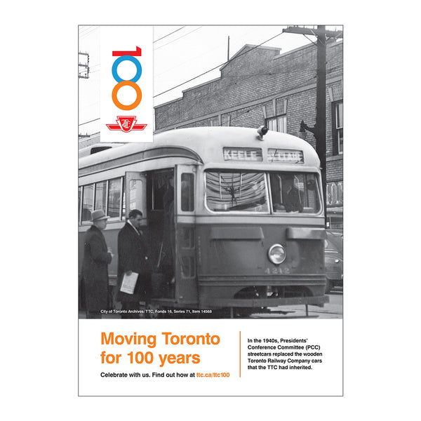 TTC100 Decade Poster, 1940s – TTCshop