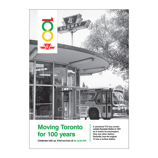 TTC100 Decade Poster, 1960s – TTCshop